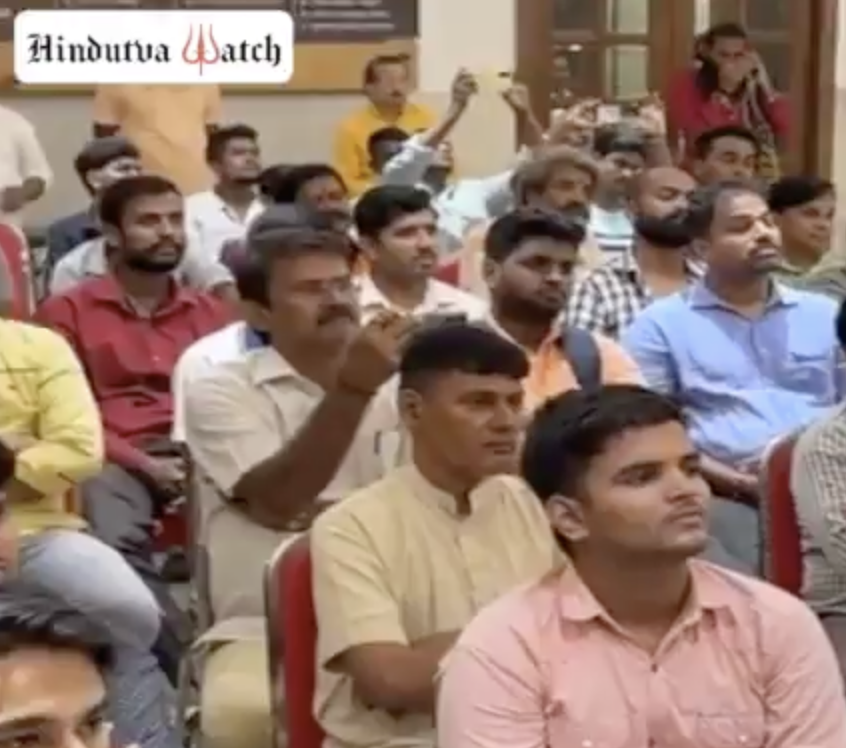 Hindu Rashtra Sena chief Dhananjay Desai delivers dehumanizing speech ...